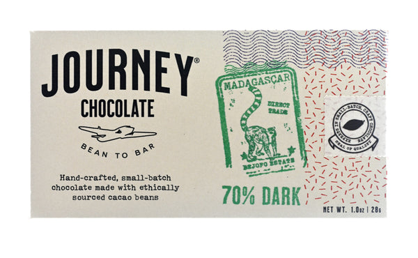 70% Dark Madagascar Single-Origin Bar – Journey Chocolate
